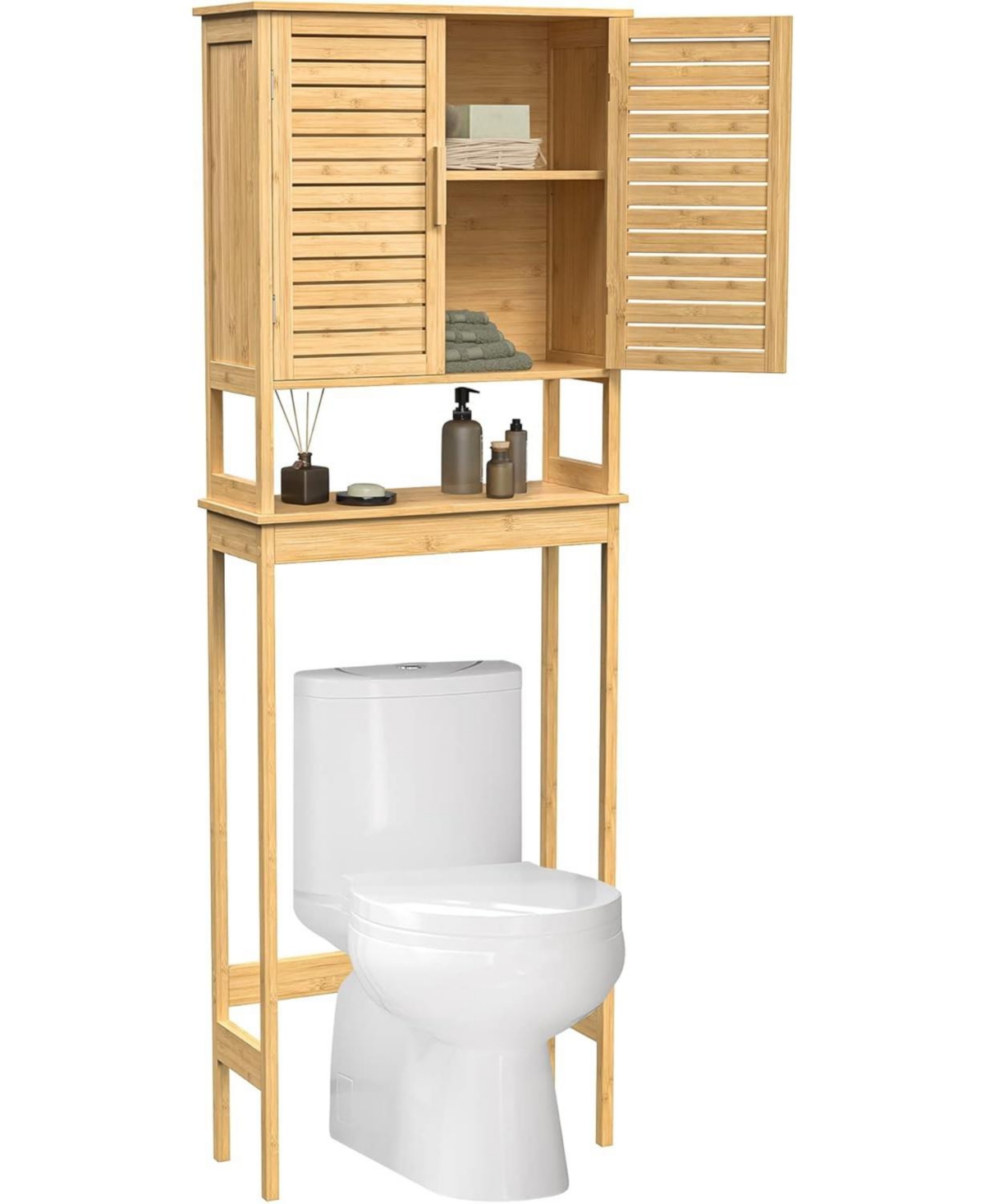 Click here for Vanirror Over The Restroom Storage Cabinet with Ad... prices