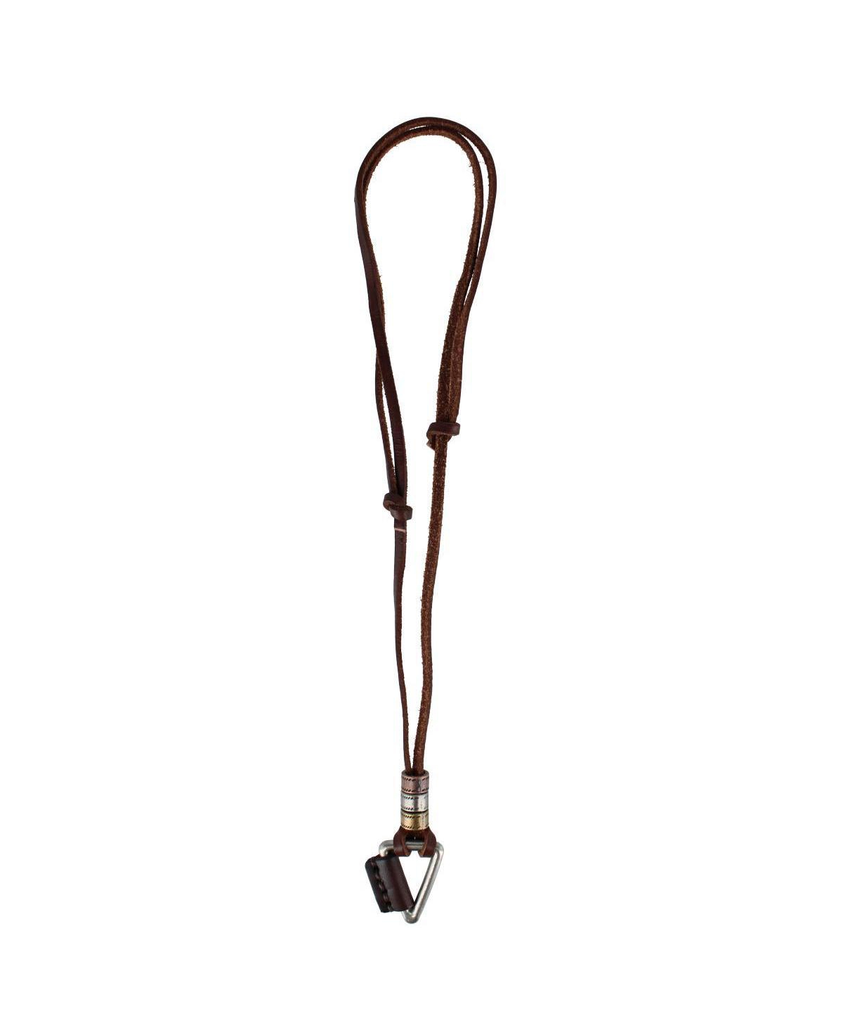 Click here for TRAFALGARGable Triangle and Beaded Leather Adustab... prices