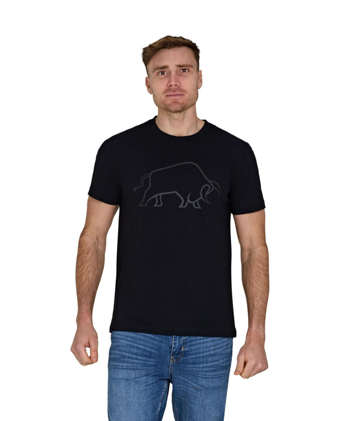 Click here for Raging Bull Mens Highbuild T-Shirt - Black prices