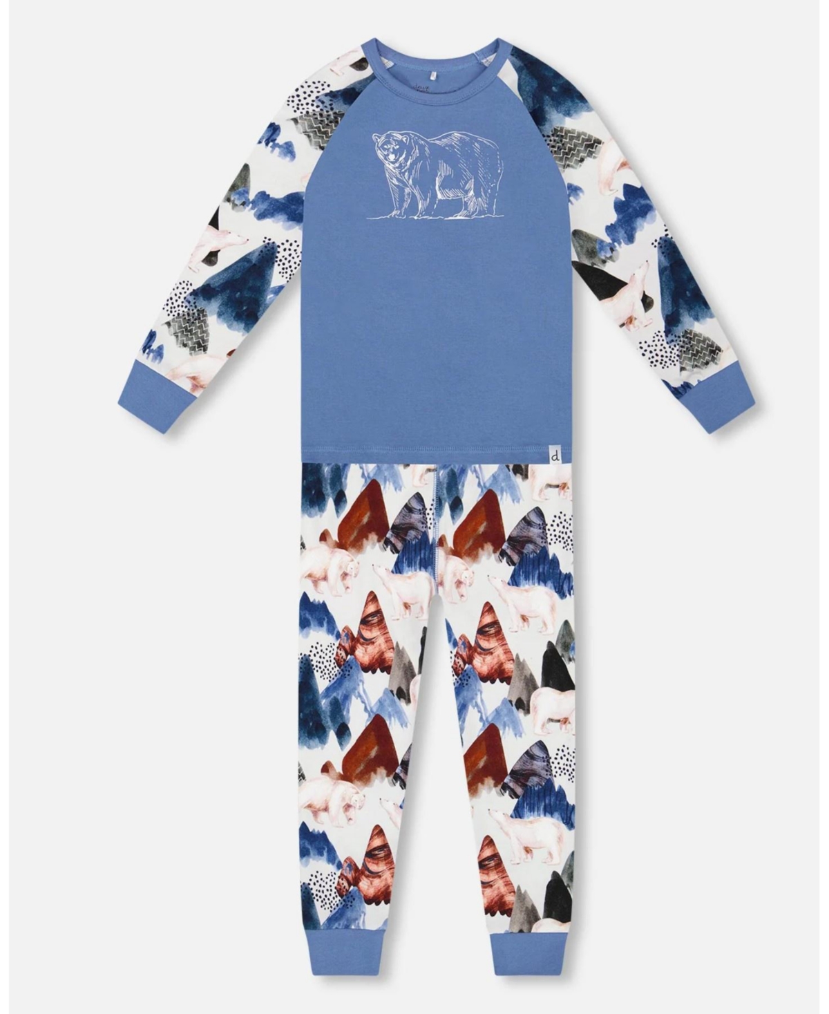 Click here for Deux par Deux Baby Boys Two-Piece Cotton Pajama Se... prices