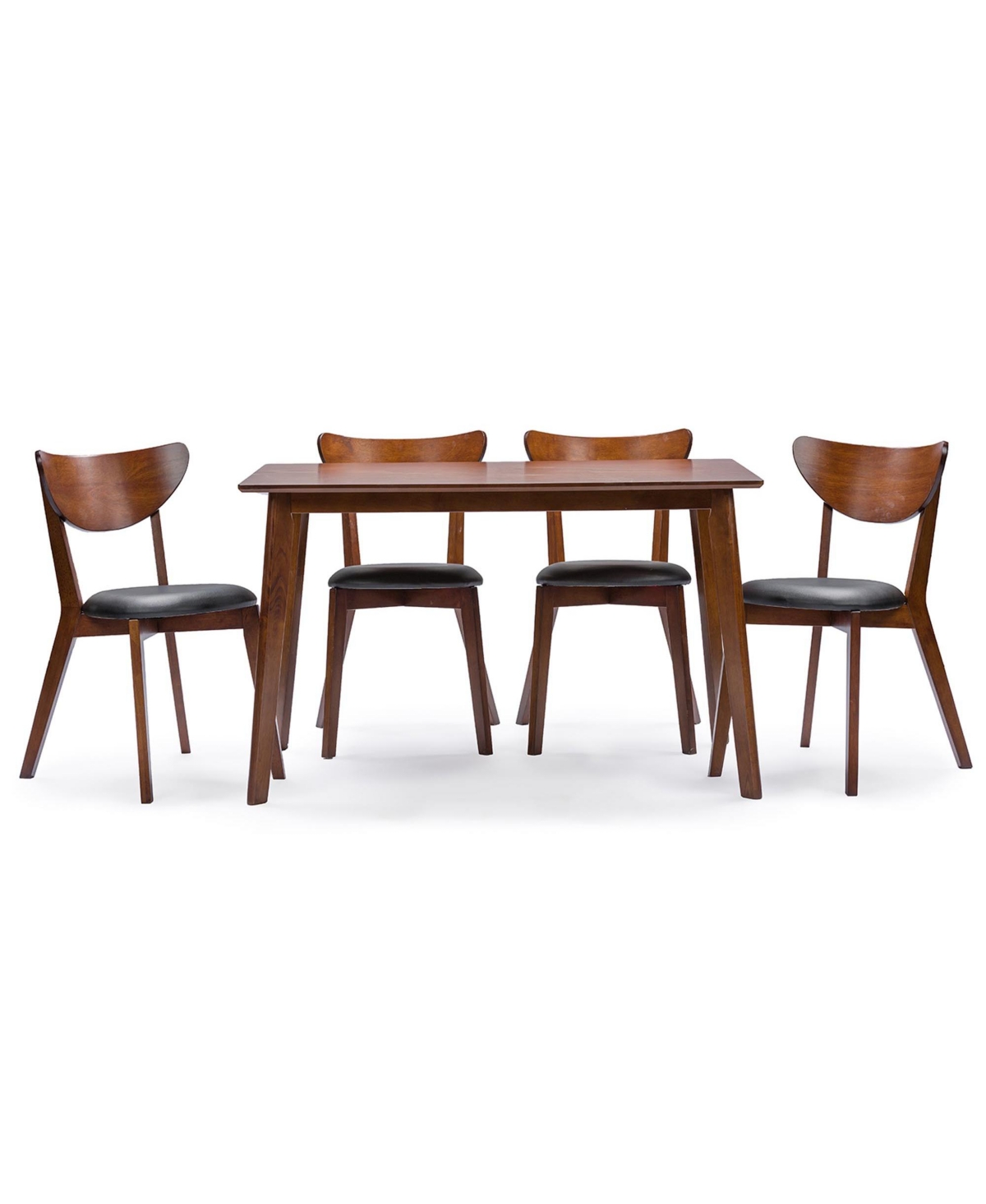 Click here for Baxton Studio Sumner Mid-Century Style Walnut Brow... prices