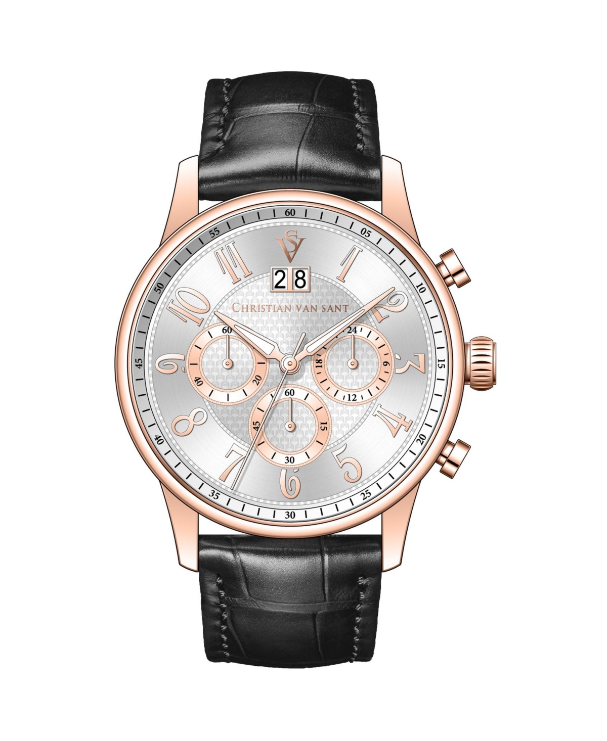 Click here for Christian Van Sant Mens Heritage Silver Dial Watch... prices