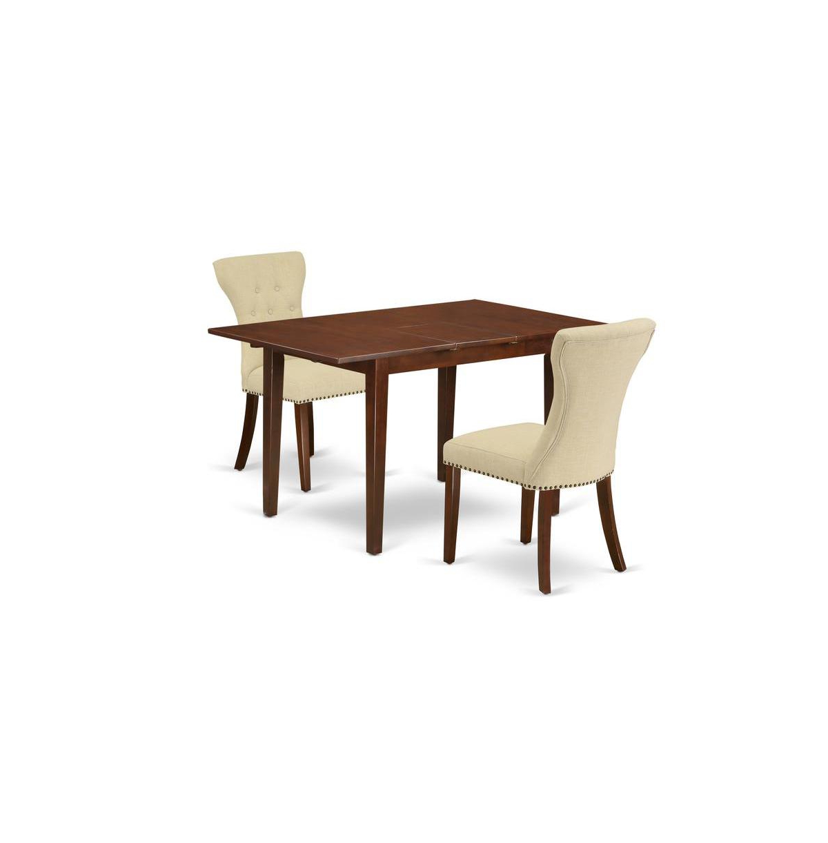 Click here for East West Furniture Dining Room Set Mahogany - Mah... prices