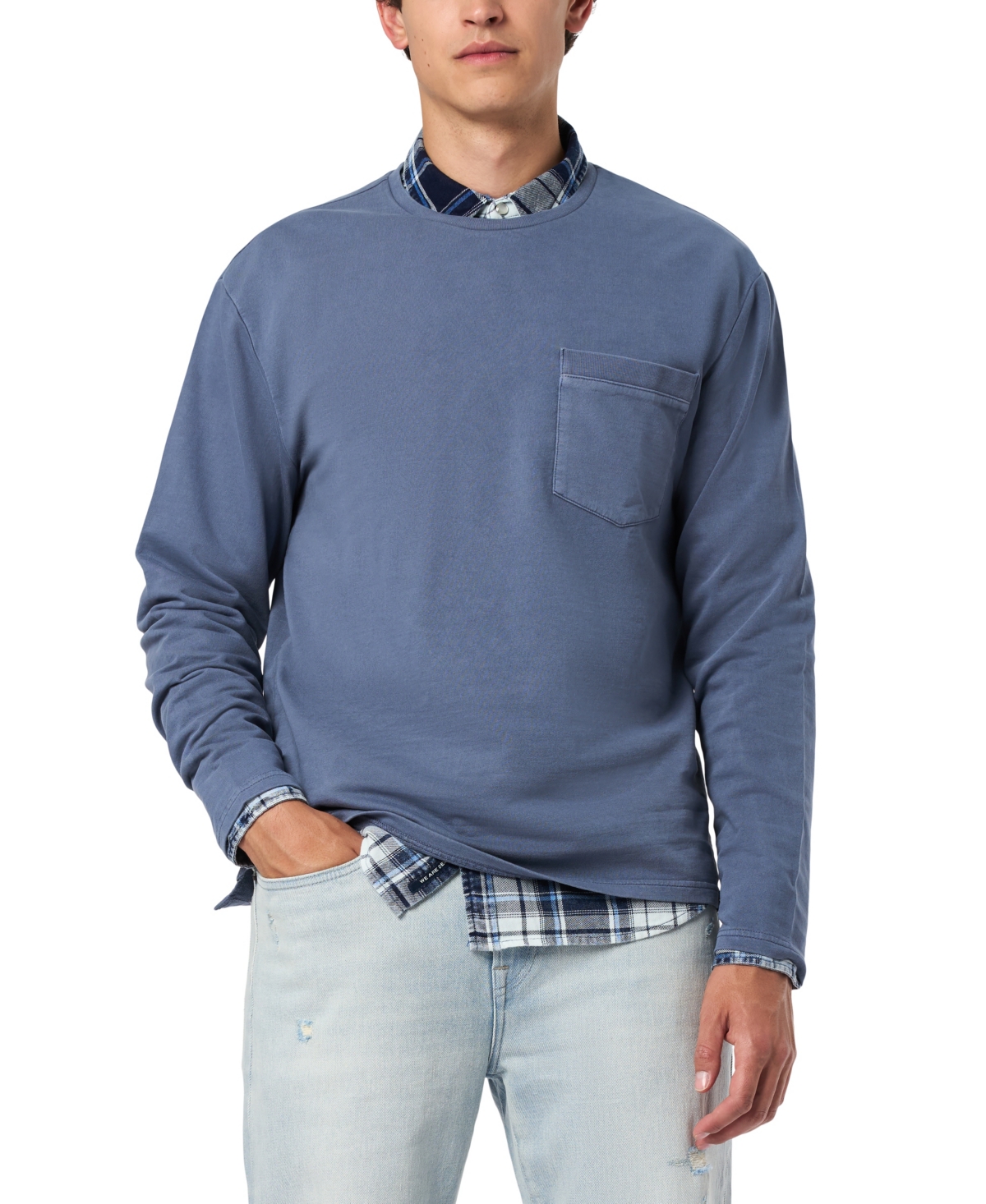 Click here for Buffalo David Bitton Mens Kade Long Sleeve Crewnec... prices
