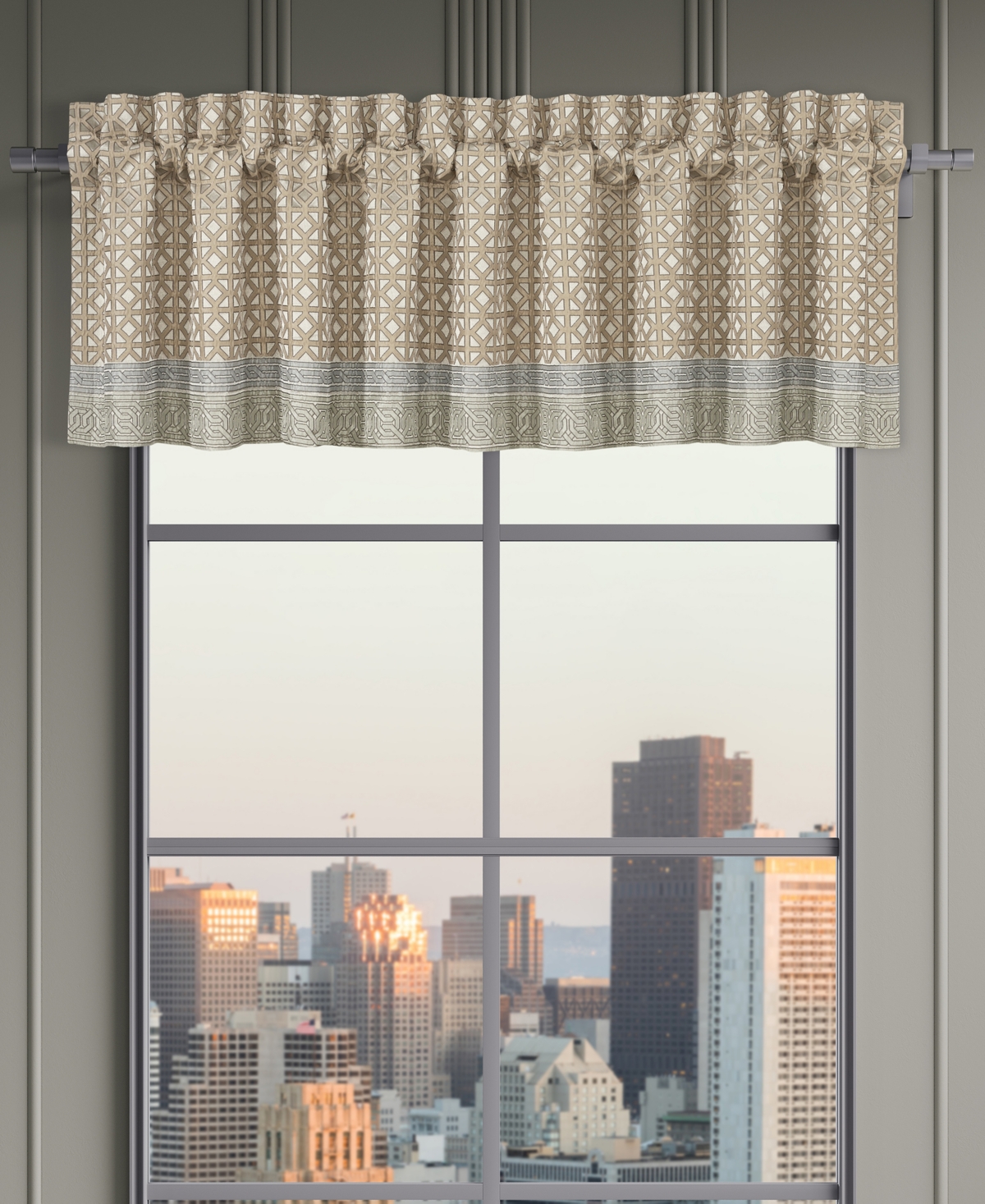 Click here for J Queen New York Alaro Window Straight Valance  21... prices