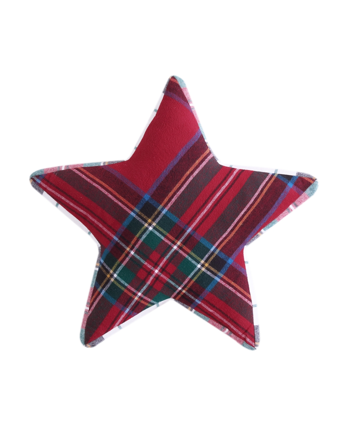Click here for Levtex Spencer Plaid Star Shaped Decorative Pillow... prices