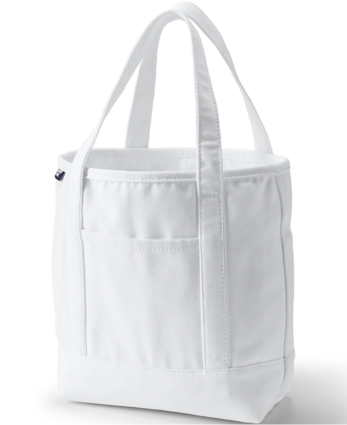Click here for Lands End Medium 5 Pocket Open Top Canvas Tote Bag... prices