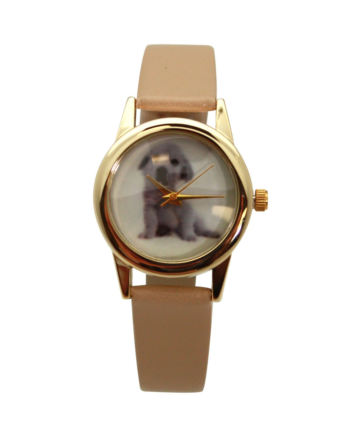 Click here for Olivia Pratt Beige Cat and Dog Face Faux Leather B... prices