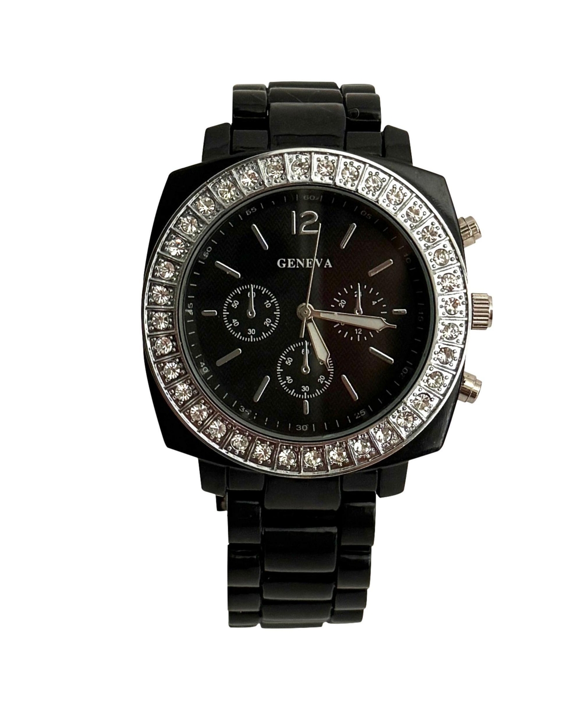 Click here for Olivia Pratt Black and Rhinestones Big Face Women... prices