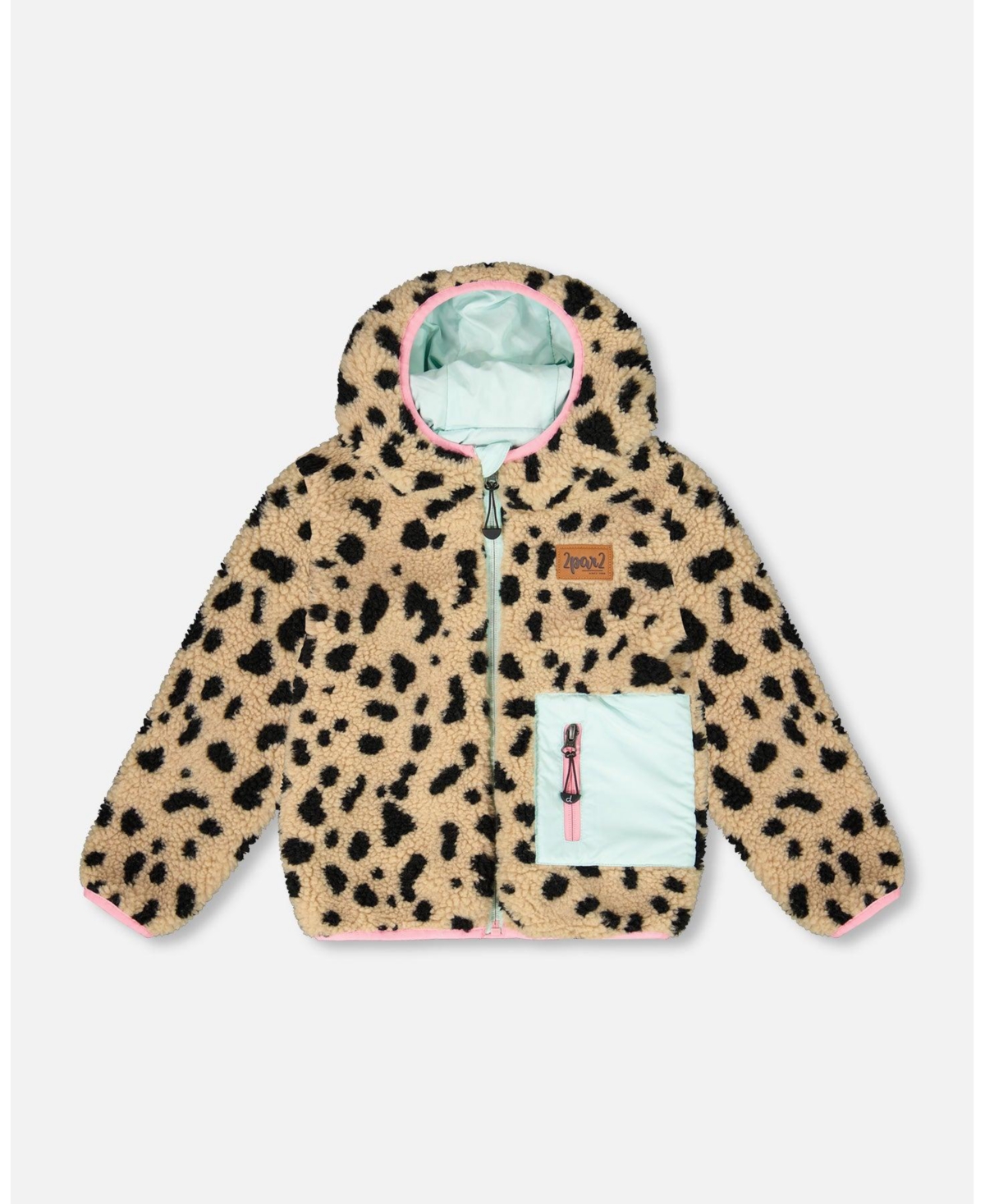 Click here for Deux par Deux Big Girls Reversible Mid-Season Sher... prices