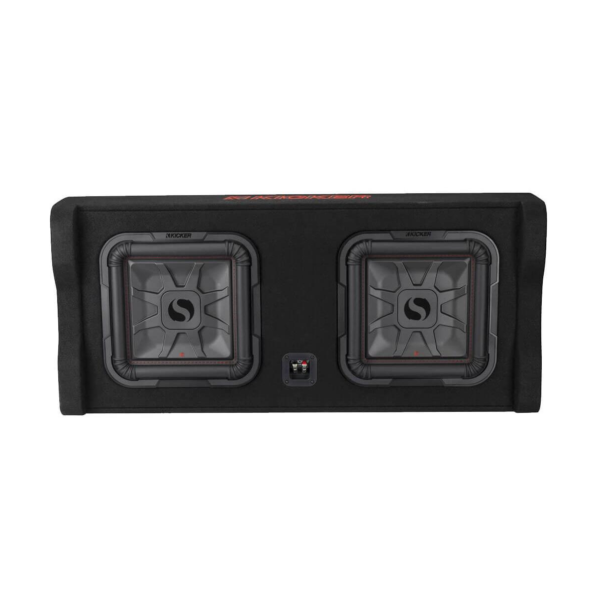 Click here for Kicker 12" Dual Down Firing Subwoofer Enclosu... prices