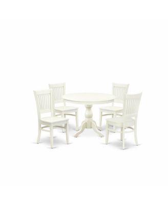 Click here for East West Furniture 5 Pc Kitchen Table Set 4 Dinin... prices