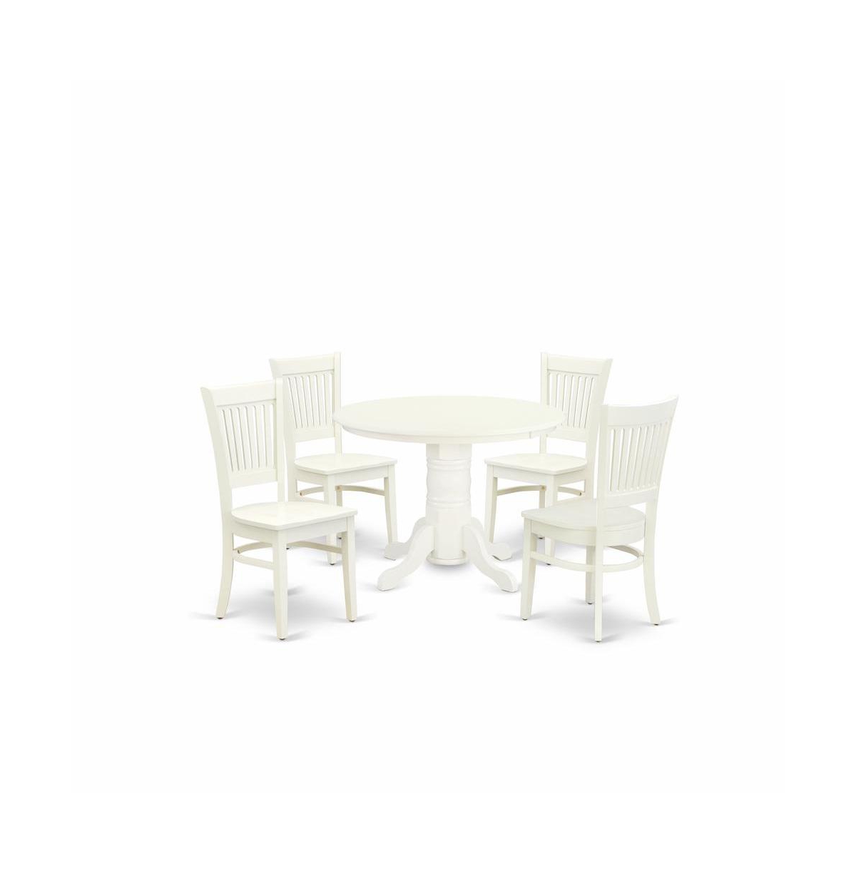 Click here for East West Furniture 5-Pc dining room table Set- 4... prices
