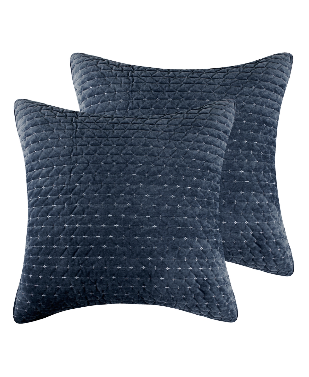 Click here for Levtex Velvet Stitch 2-Pc. Sham Set  European - Na... prices