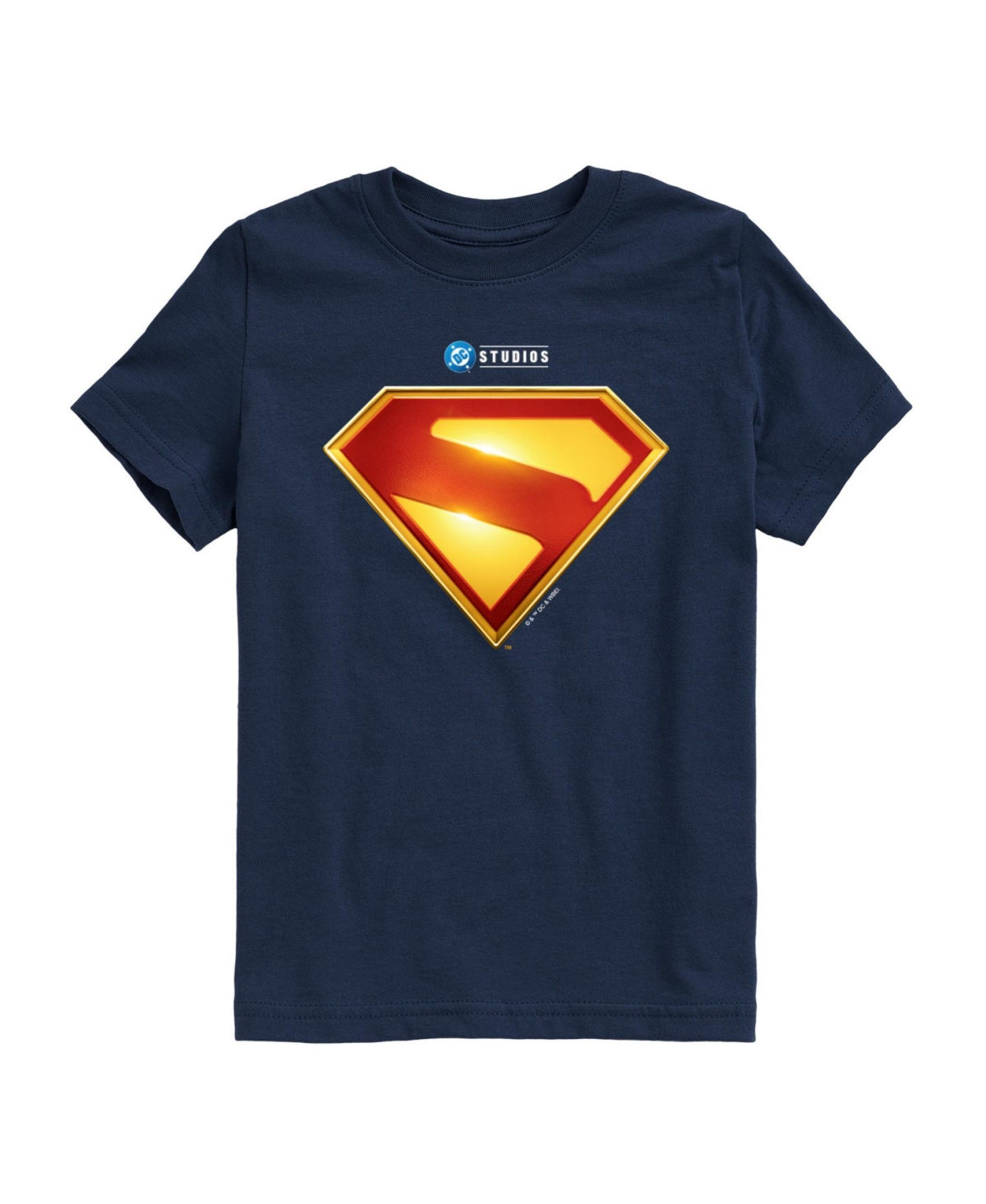 Click here for Superman Big Boys Logo Shield Graphic T-Shirt - Na... prices