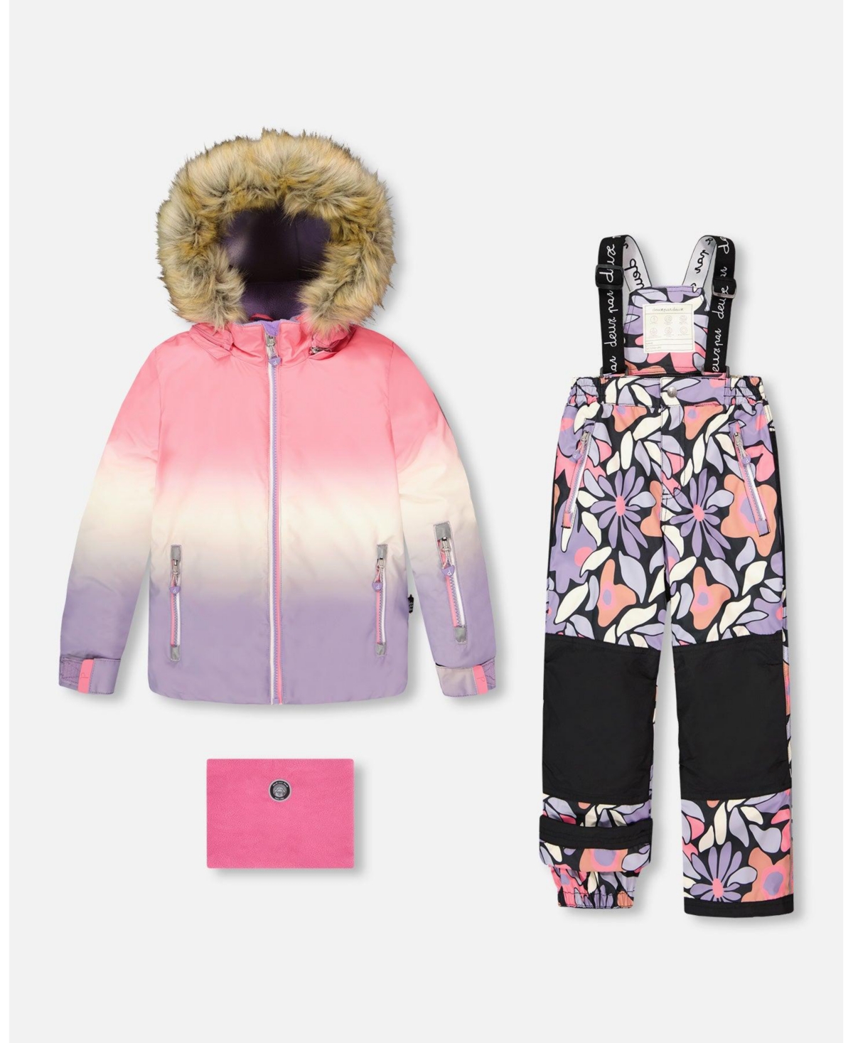 Click here for Deux par Deux Girl Two-Piece Play Snowsuit Black R... prices