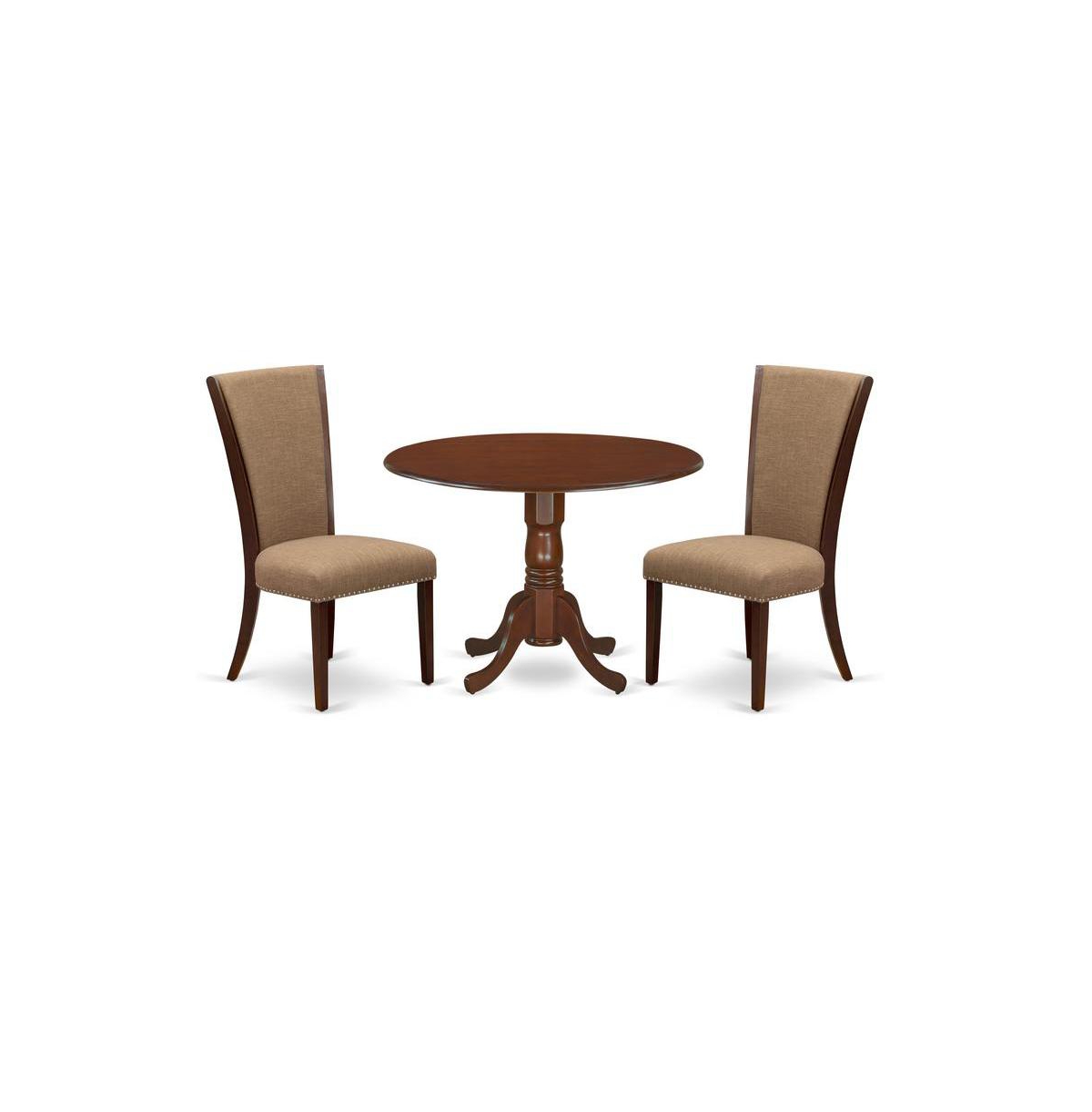 Click here for East West Furniture dining room table set of two e... prices