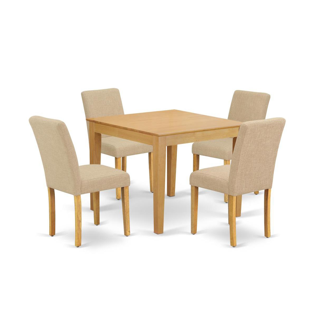 Click here for East West Furniture Dining Room Set Oak - Oak prices