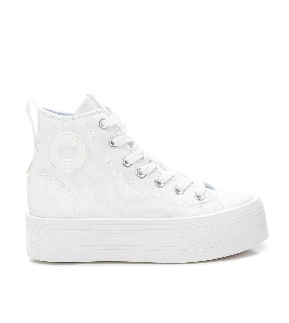 Click here for Womens High Top Canvas Sneakers Refresh By Xti - W... prices