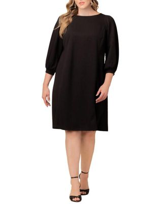 Kiyonna Plus Size Madison Sweater Knit Shift Dress - Macy's