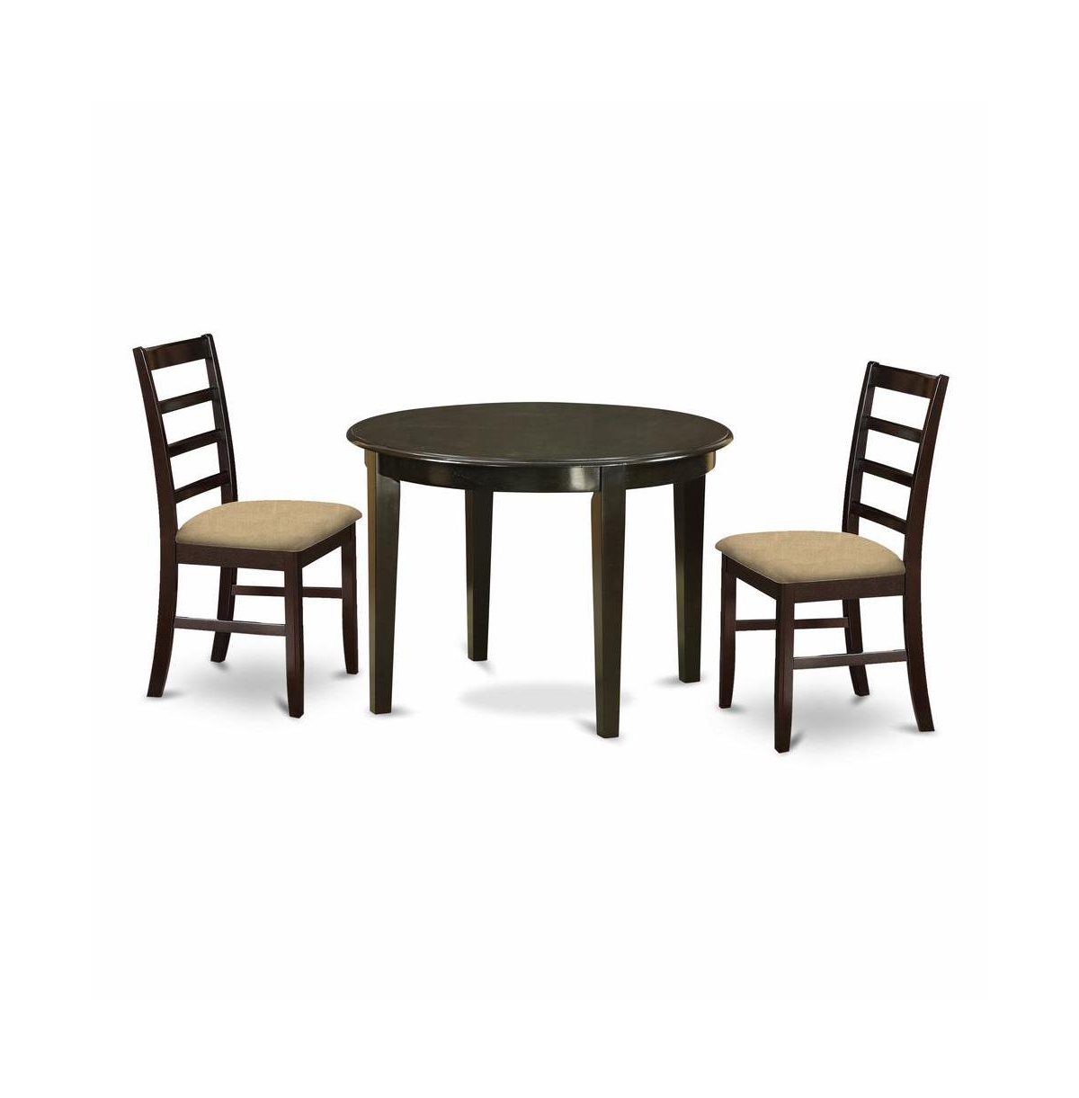 Click here for East West Furniture 3 Pc small Kitchen Table set-s... prices