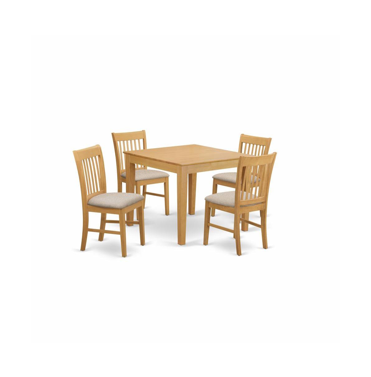 Click here for East West Furniture 5 PcKitchen Table set - breakf... prices