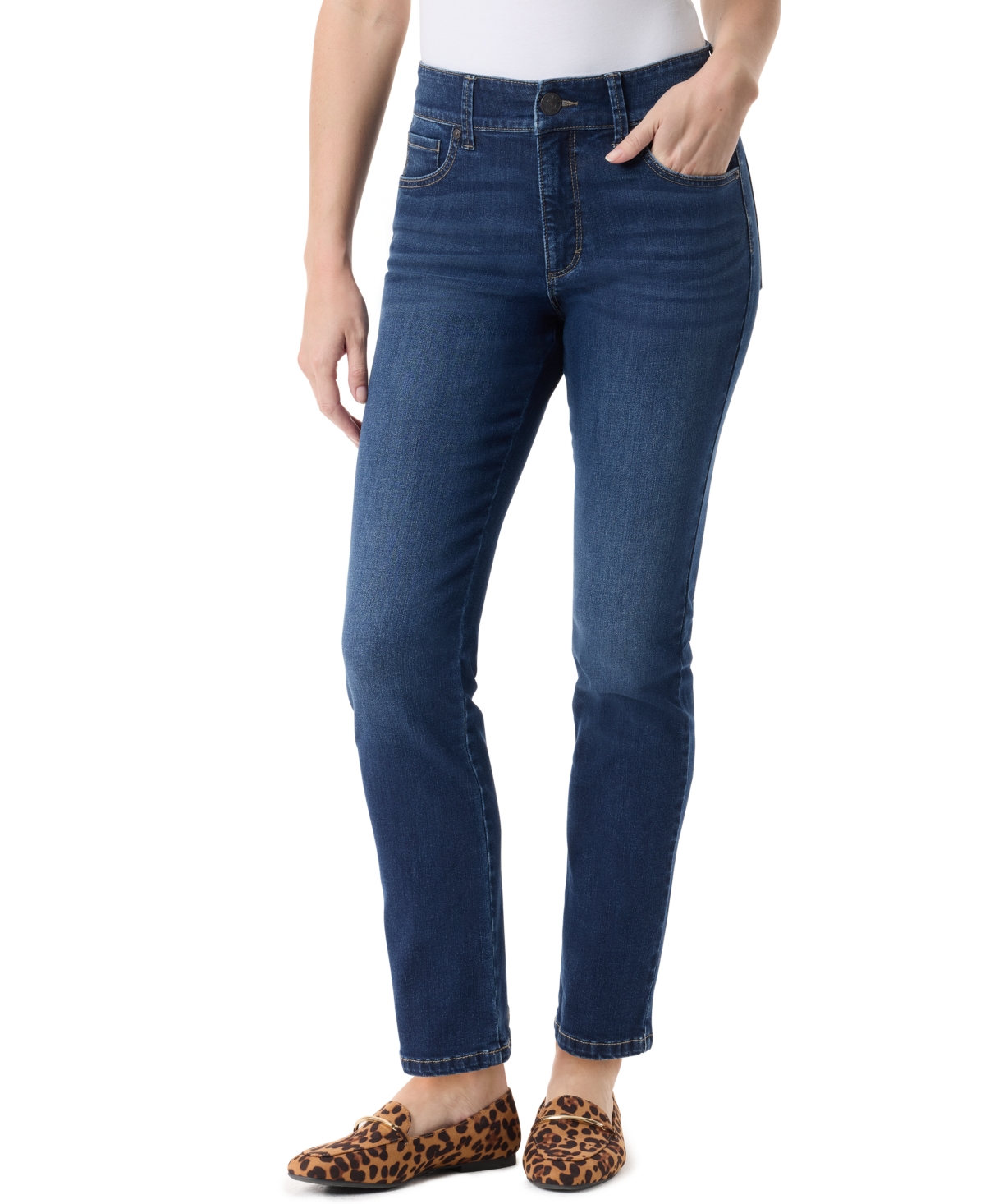 Click here for Gloria Vanderbilt Womens Shape Effect Straight Leg... prices