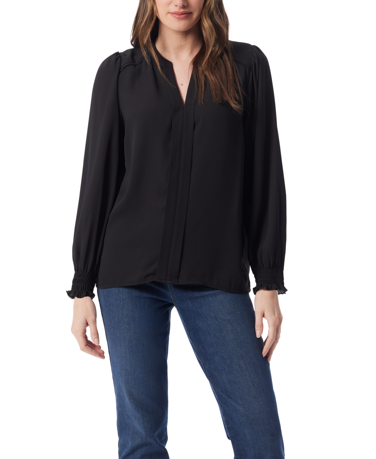 Click here for Gloria Vanderbilt Womens Danika Pleated Peasant Lo... prices