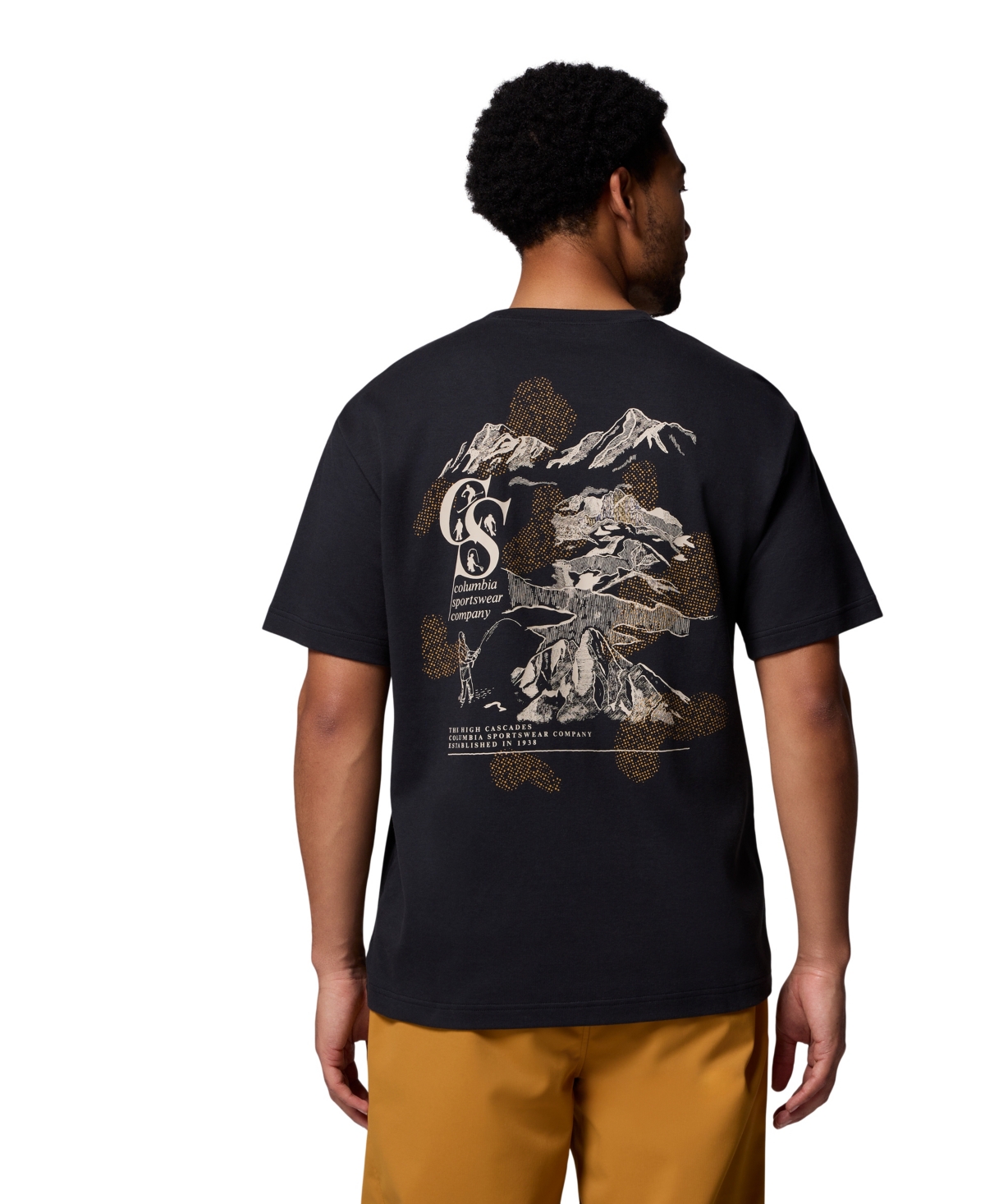 Click here for Columbia Mens Csc Heritage Graphic T-Shirt - Black... prices