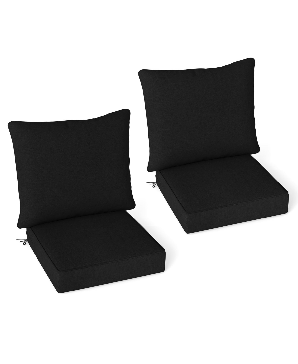 Click here for Gymax 2PCS Deep Seat Chair Cushion Pads Set Indoor... prices