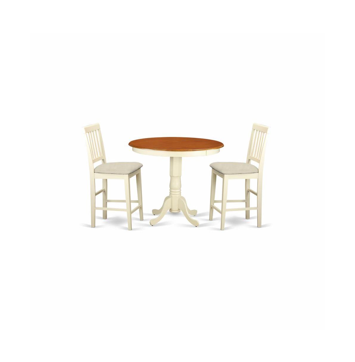 Click here for East West Furniture 3 Pcpub Table set - counter he... prices