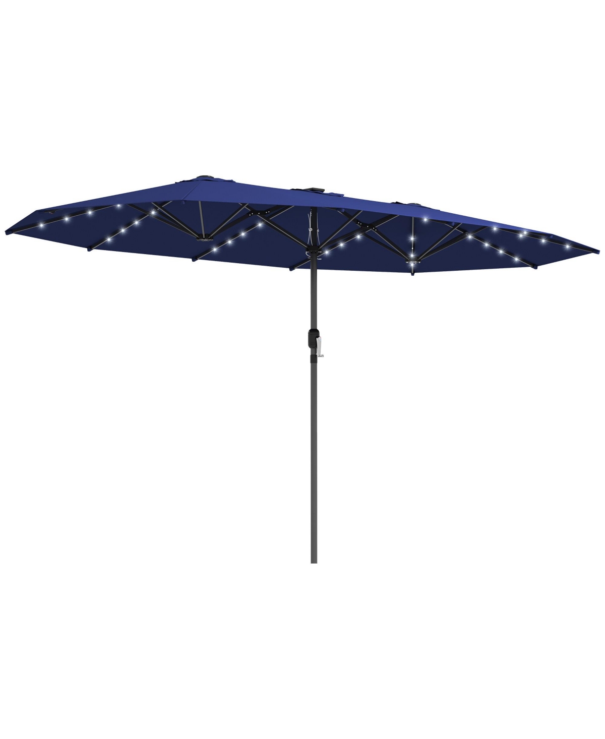 Click here for Outsunny Double-Sided Sun Umbrella  Garden Parasol... prices