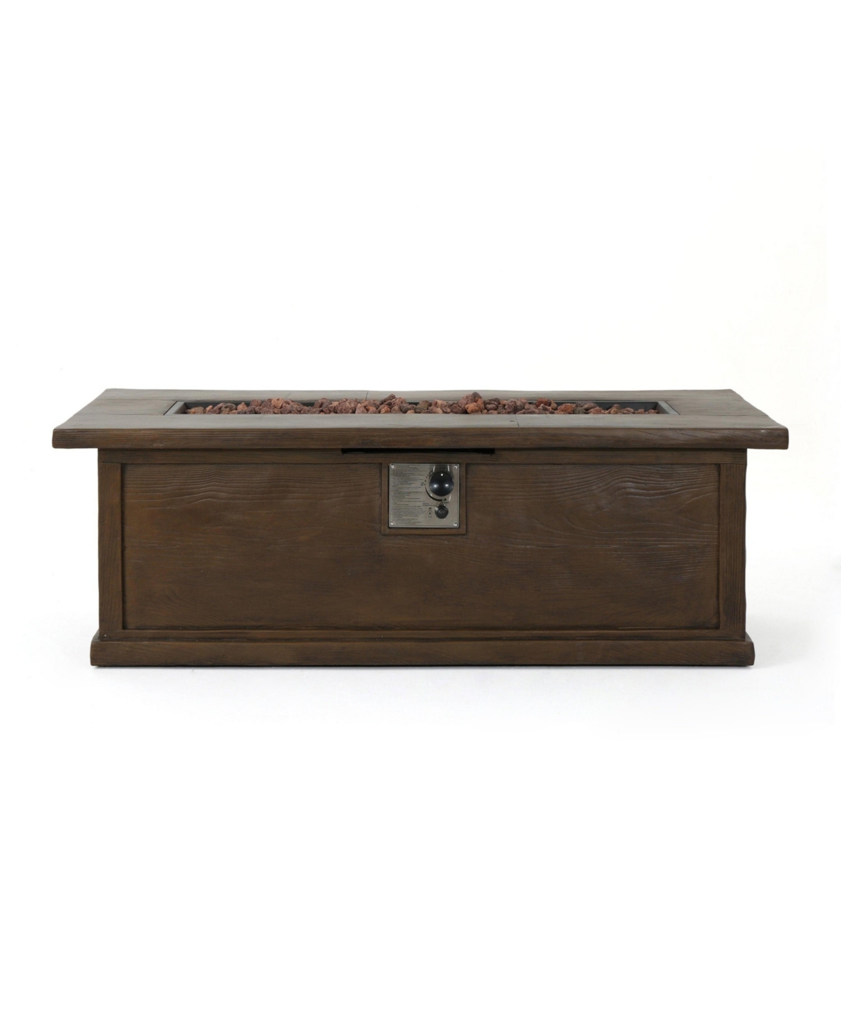 Click here for Mondawe 56 Concrete Fire Pit - 50K Btu Wood-Look D... prices