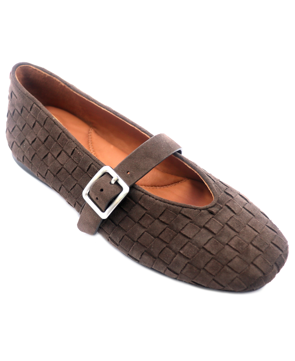Click here for Gentle Souls Womens Winifred Woven Square Toe Flat... prices