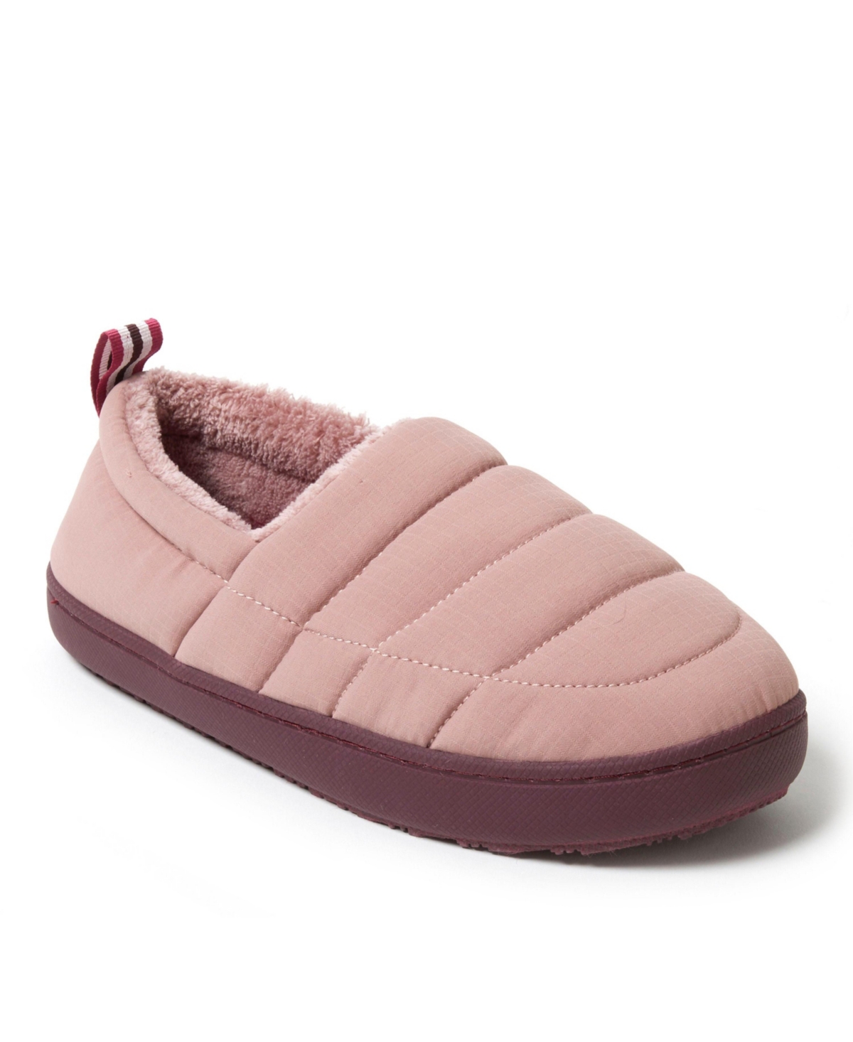Click here for Dearfoams Womens Fern Ripstop Closed Back House Sl... prices