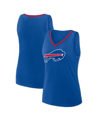 Logo Athletic Women's Royal Buffalo Bills Plus Size Stellar Win V-Neck ...