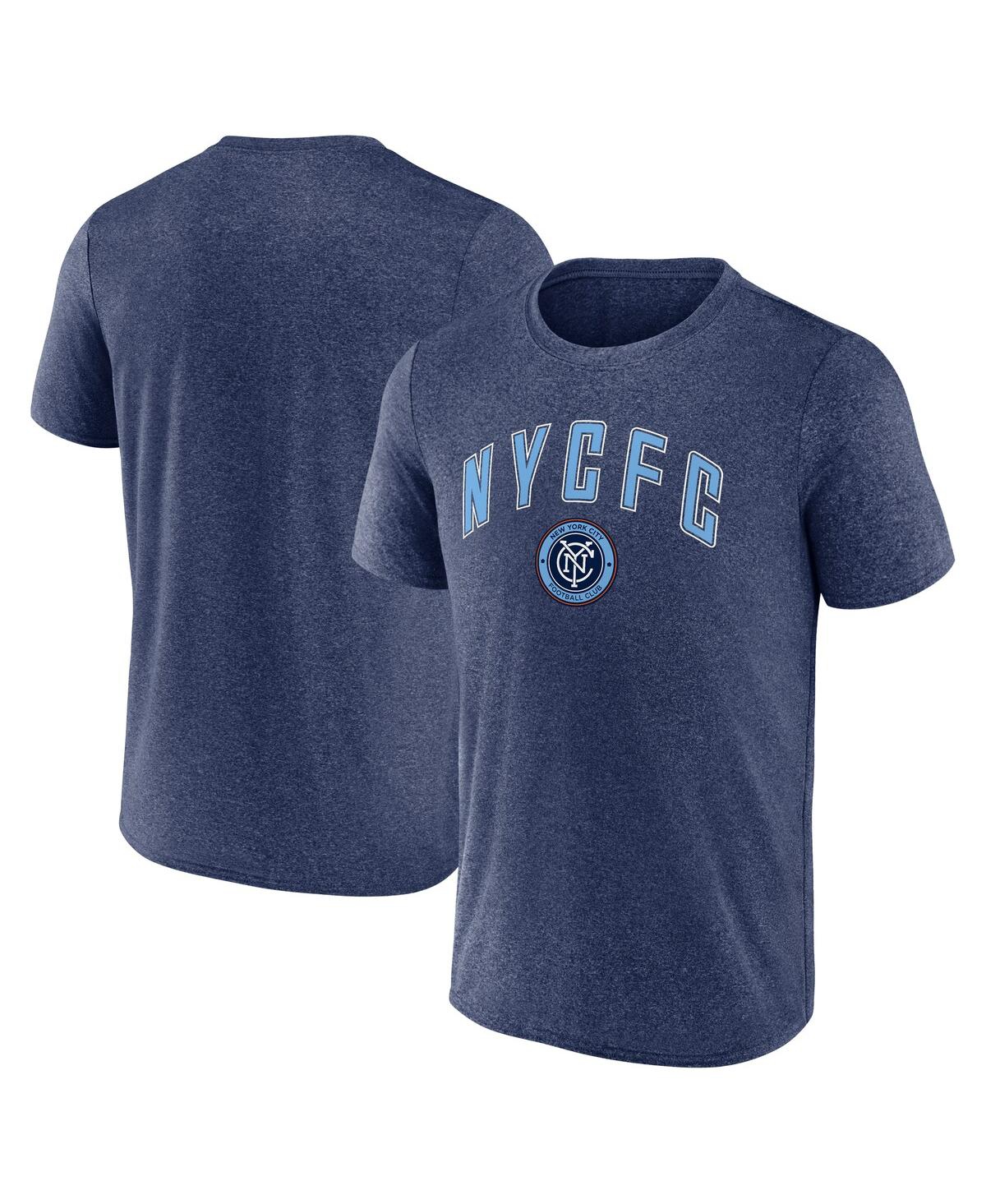 Click here for Fanatics Mens Heather Navy New York City Fc Drop K... prices