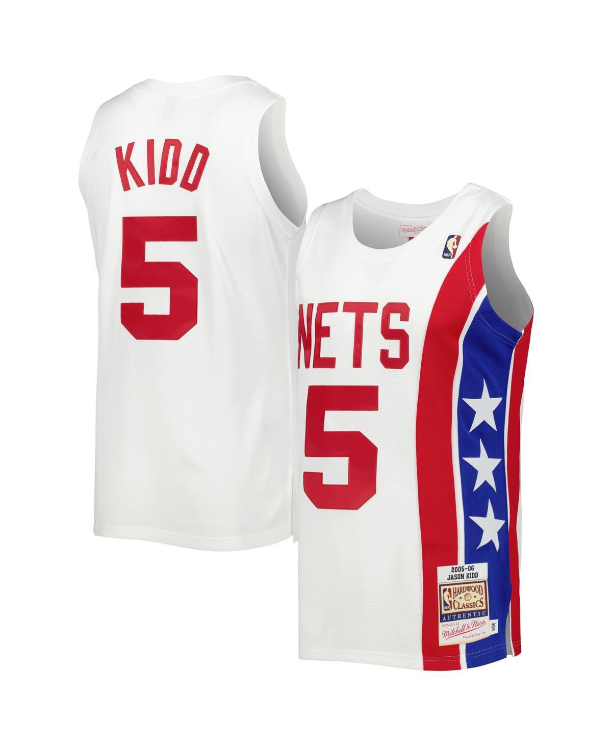 Click here for Mitchell & Ness Mens Jason Kidd White New Jersey N... prices
