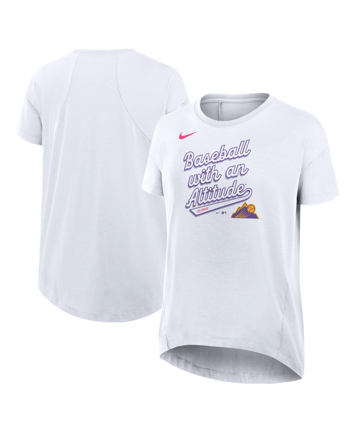 Click here for Nike Womens White Colorado Rockies 2025 City Conne... prices