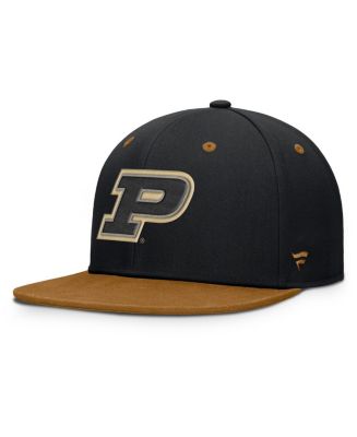 Fanatics Men's Black/Brown Purdue Boilermakers NoBo Fitted Hat - Macy's
