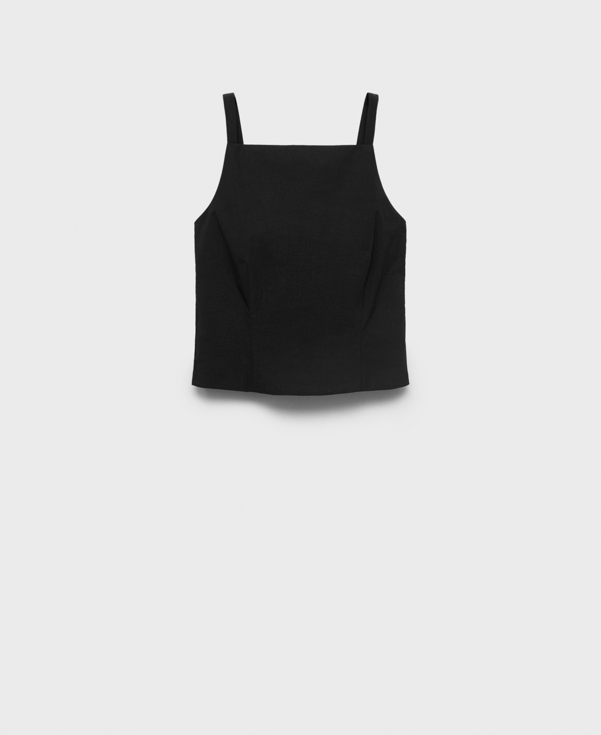 Click here for Mango Womens Back Tie Top - Black prices