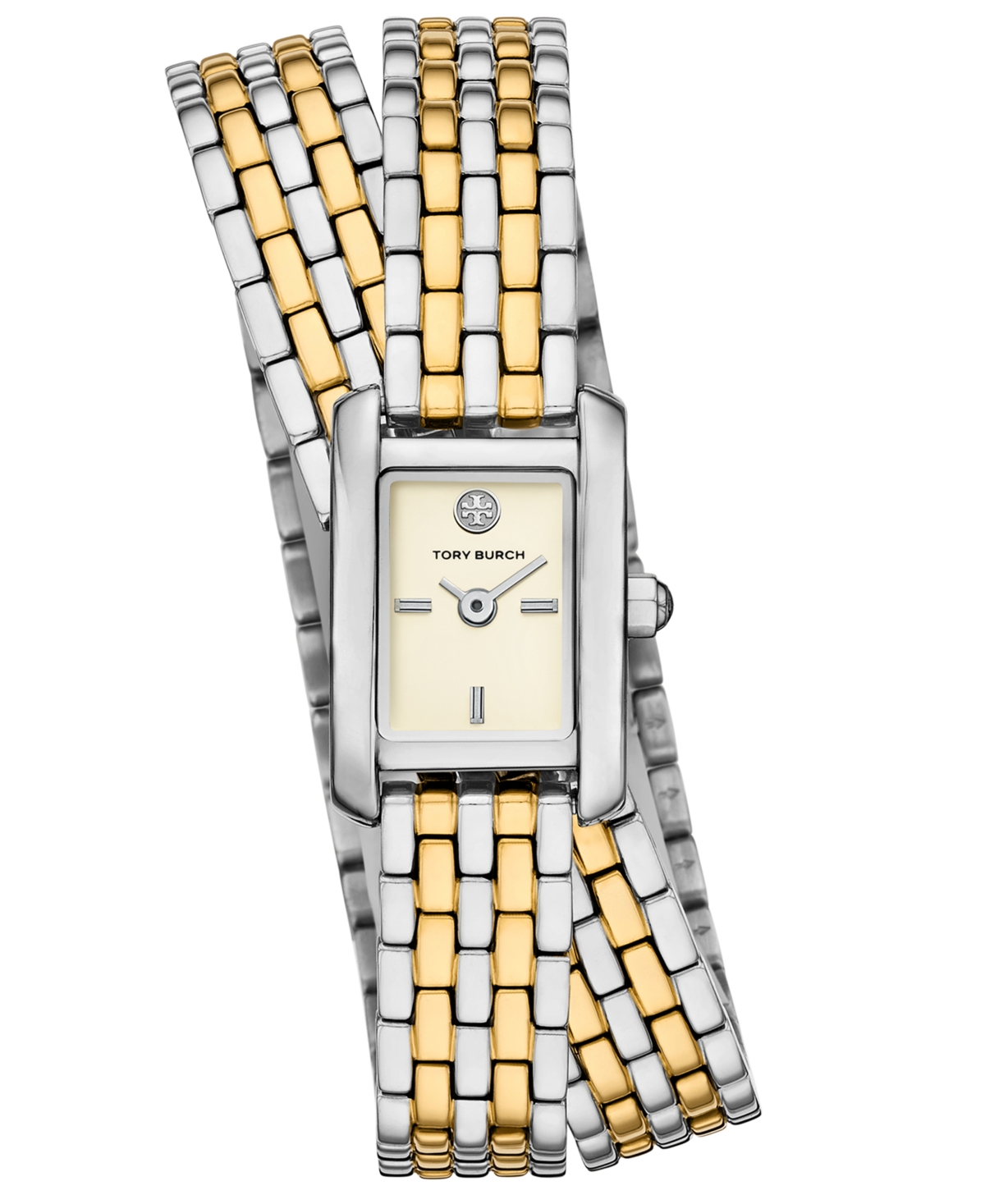 Tory Burch The Mini Eleanor Double Wrap Watch  17mm x 25mm