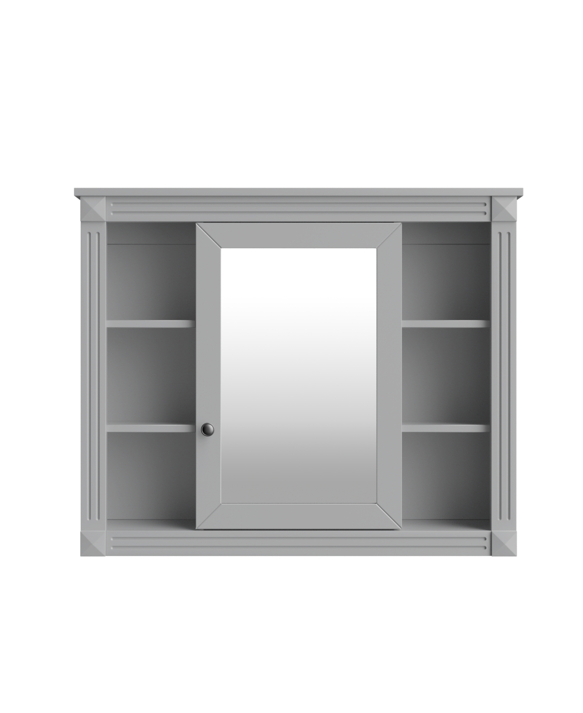 Click here for Casainc 35 x 28 Mirror Cabinet with 6 Open Shelves... prices