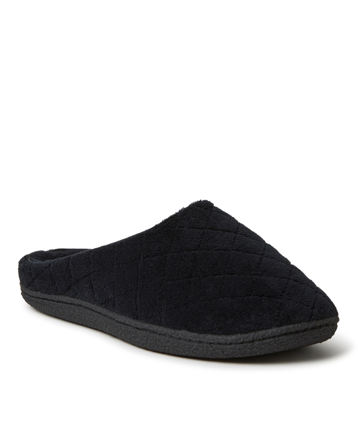 Click here for Dearfoams Womens Leslie Quilted Microfiber Terry M... prices