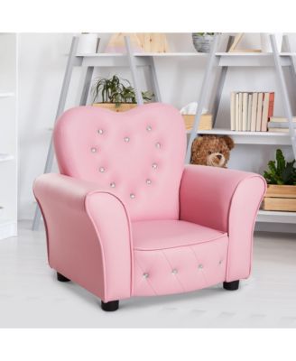 Click here for Maison Boucle Kids Tufted Armchair With Crystal Ac... prices