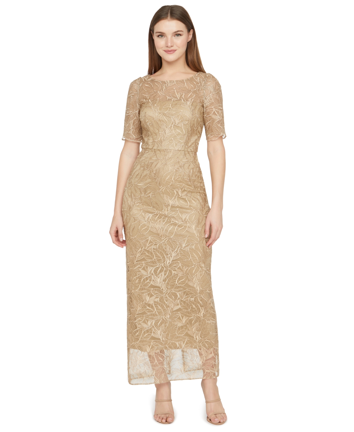 Click here for Js Collections Womens Berlin Cocktail Dress - Gold prices