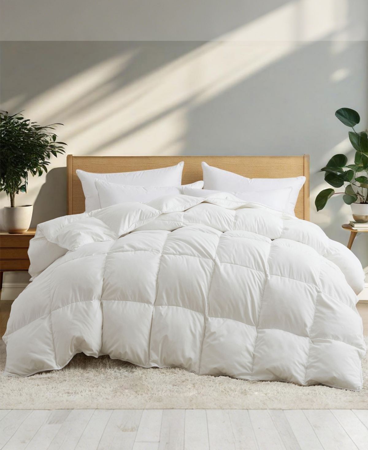 Click here for Unikome Heavyweight Goose Down Fiber Comforter  Tw... prices