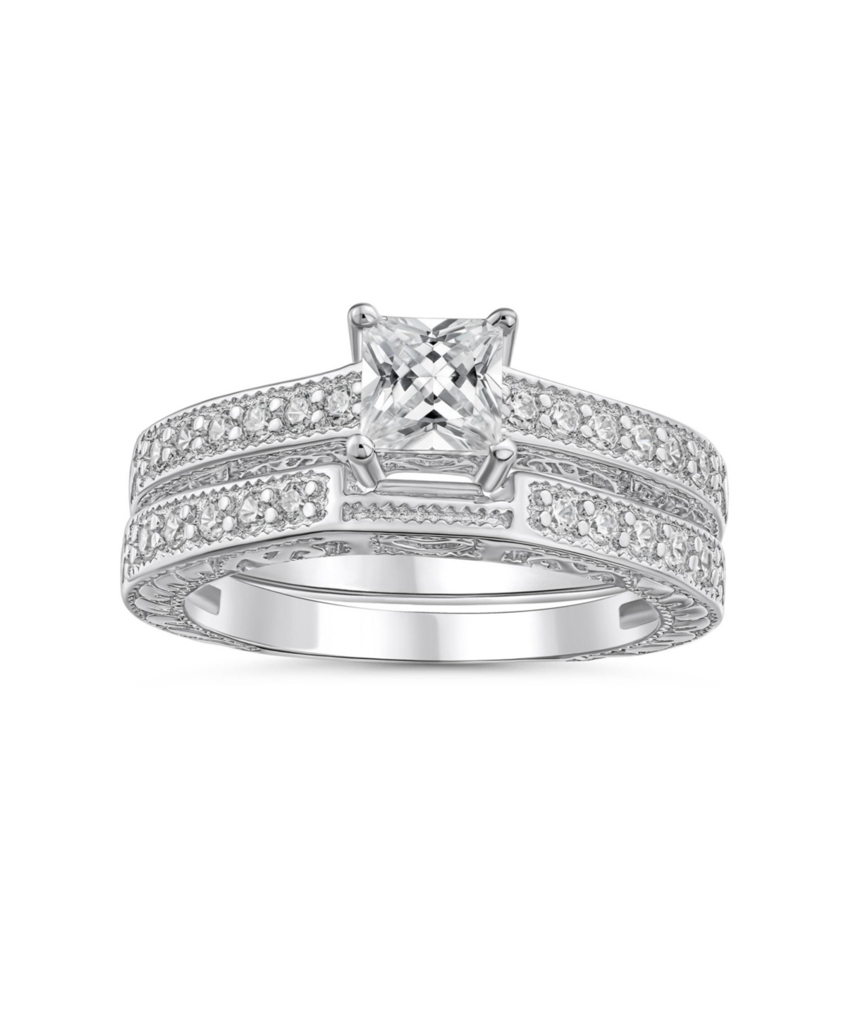 Click here for Bling Jewelry Art Deco-Inspired Sterling Silver 2-... prices