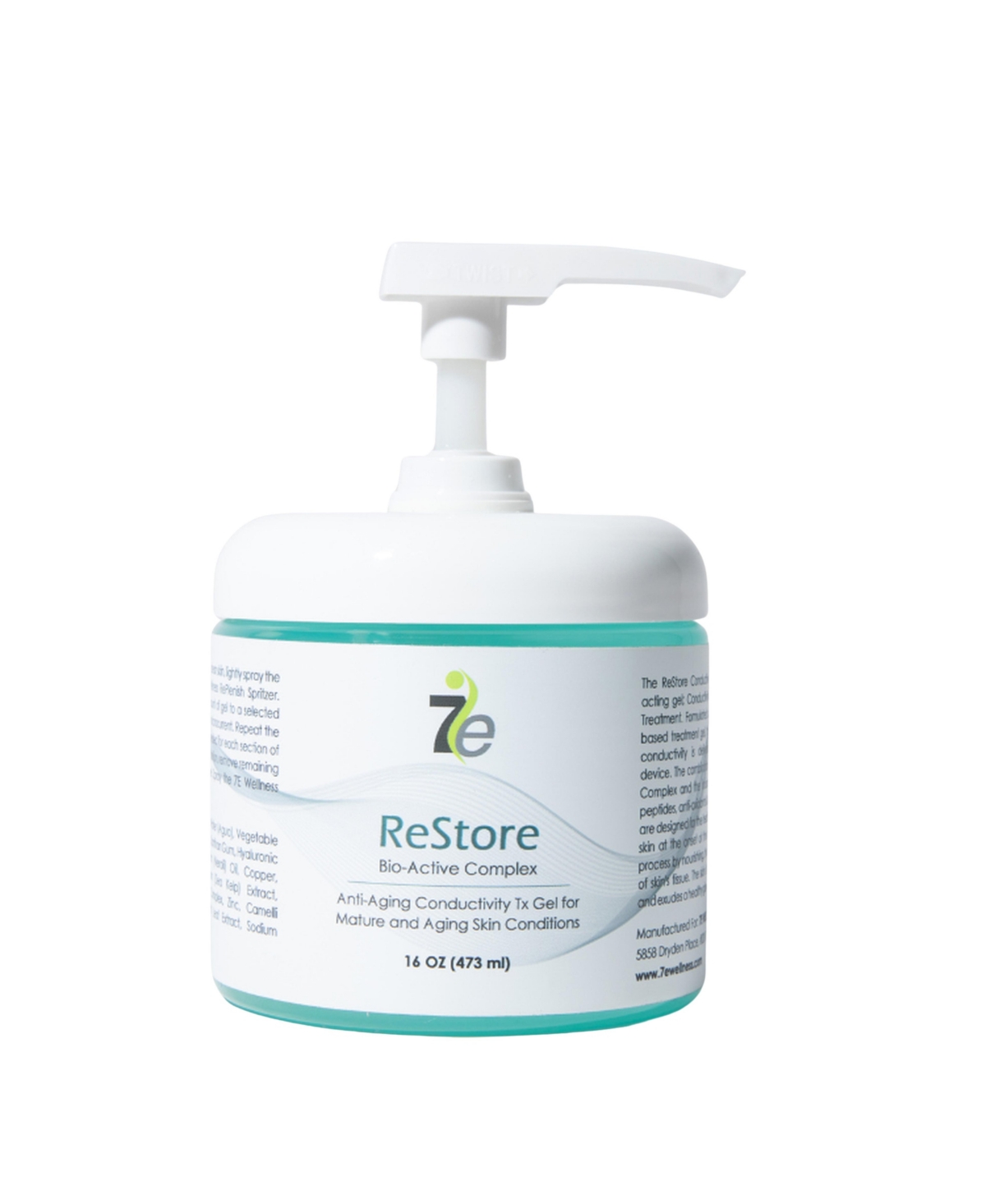 Click here for 7E Wellness ReStore Conductive Gel - Light blue prices