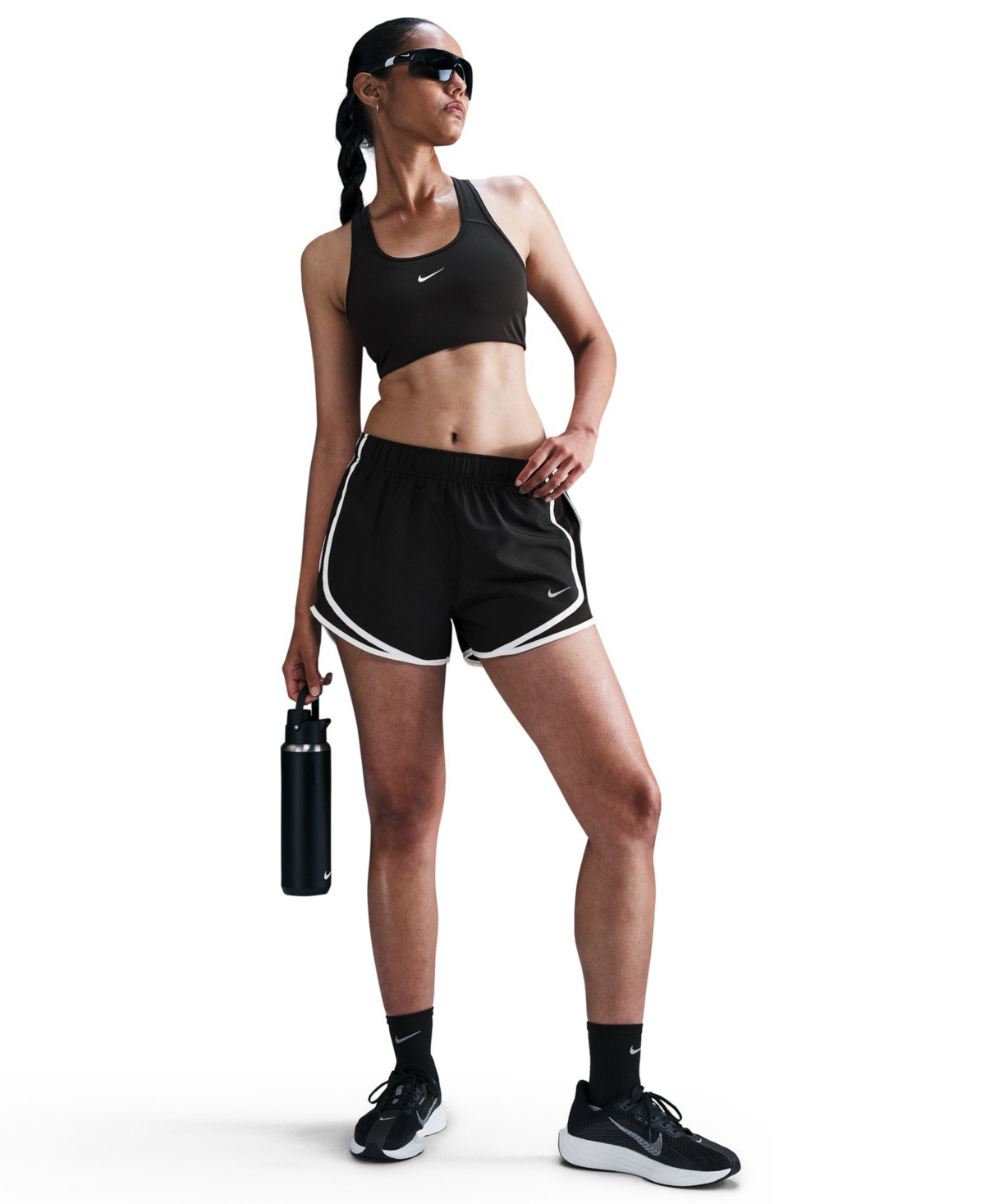 Click here for Nike Womens Tempo Dri-fit Mid Rise Running Shorts... prices